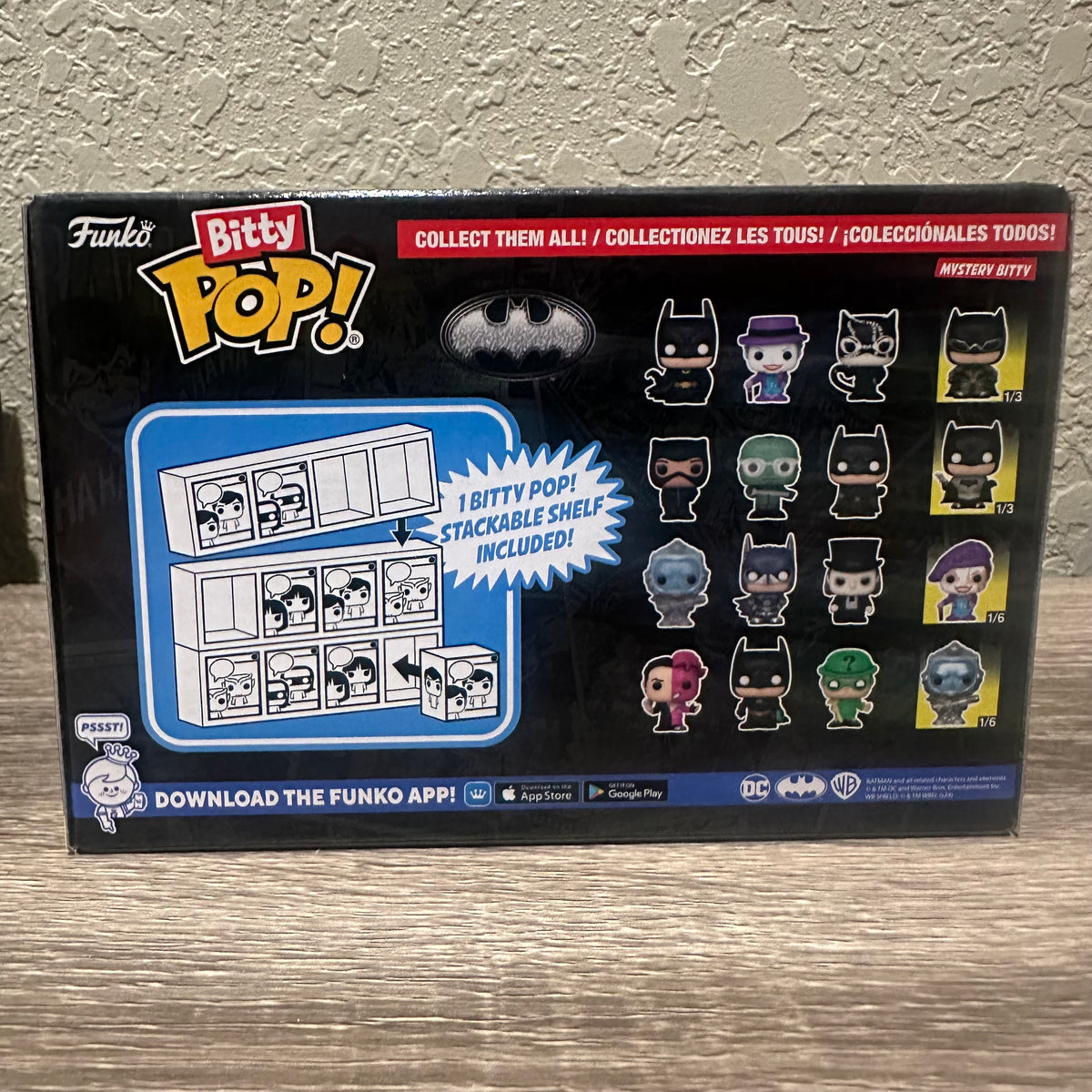 Funko Bitty Pop! DC Comics Selina Kyle, The Riddler, Batman with Myste ...