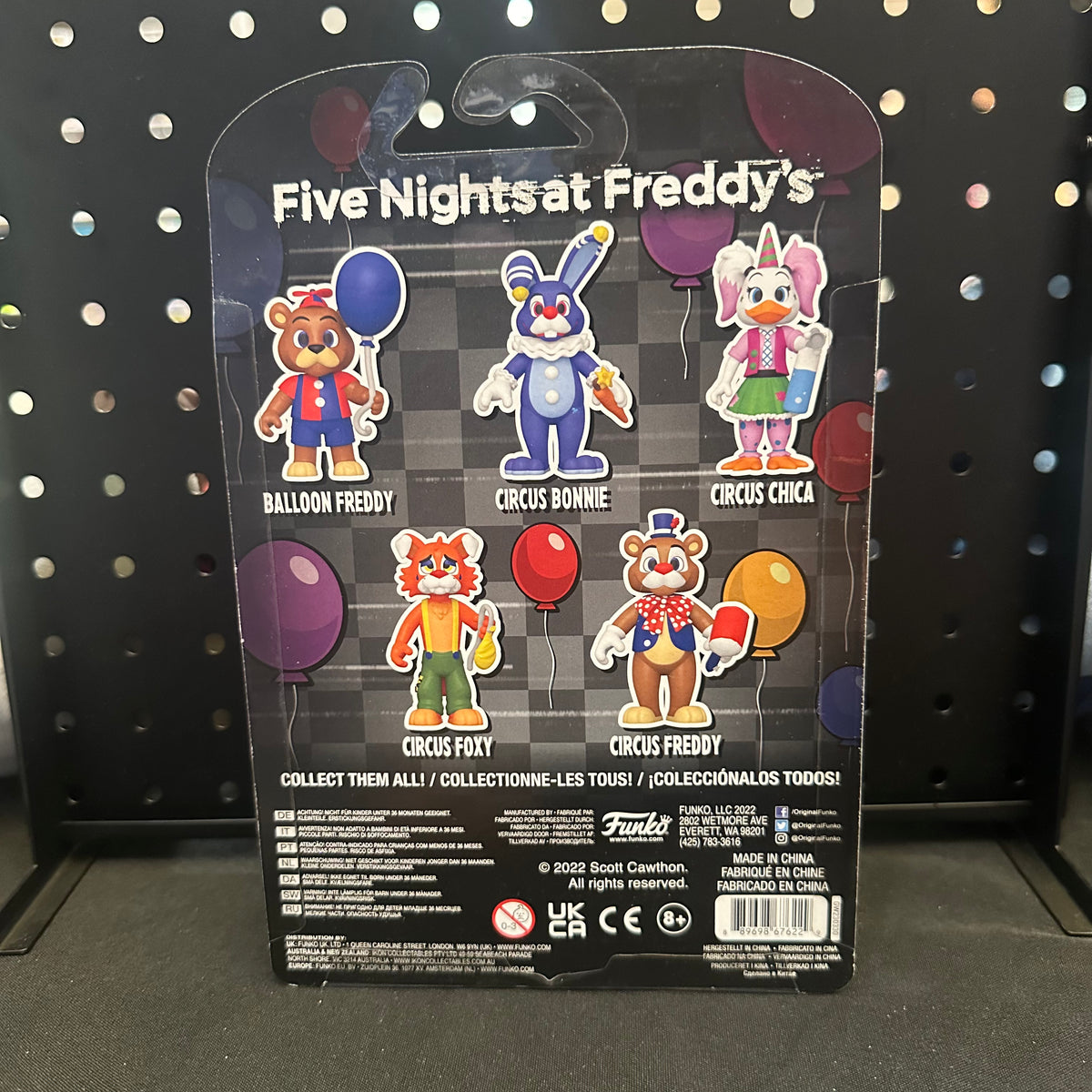 Five Nights At Freddy’s FNAF Circus Chica 5” Action Figure – Lonestar Finds